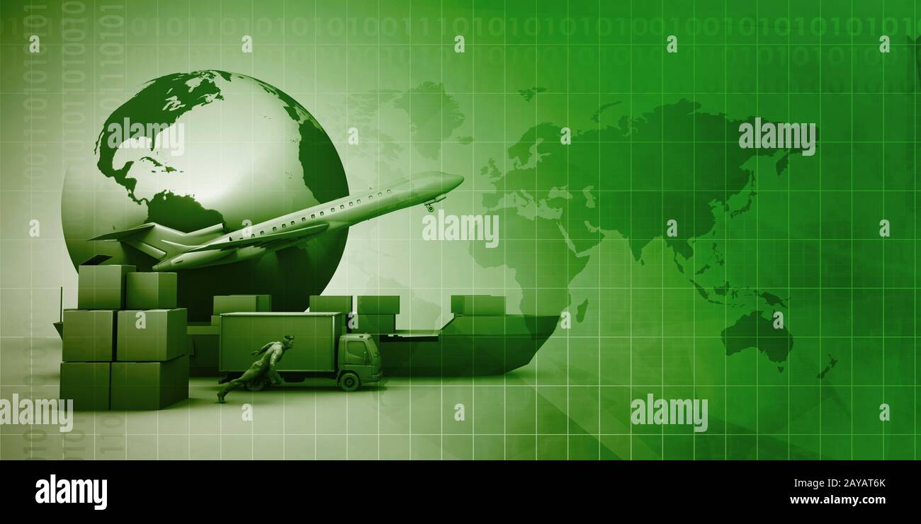 International Trade Connecting Communities Stock Photo - Alamy