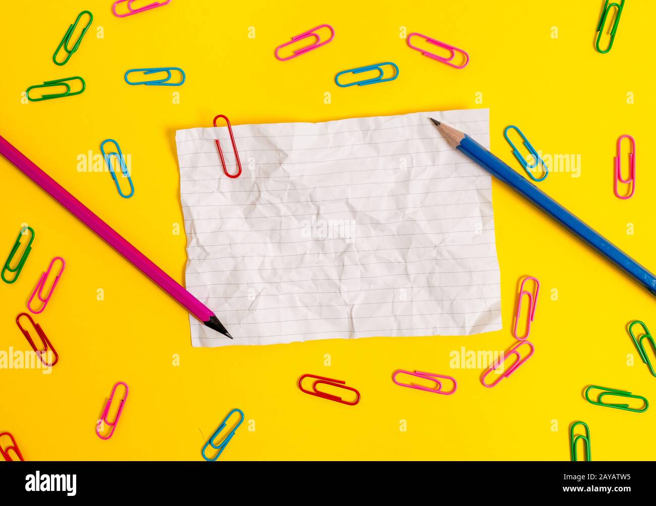 Blank empty sheet paper hi-res stock photography and images - Alamy