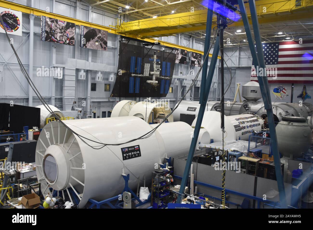 Astronaut Training Facility at Space Center in Houston Texas Stock ...