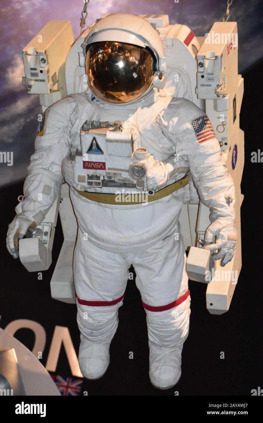 Astronaut at Space Center in Houston Texas Stock Photo - Alamy