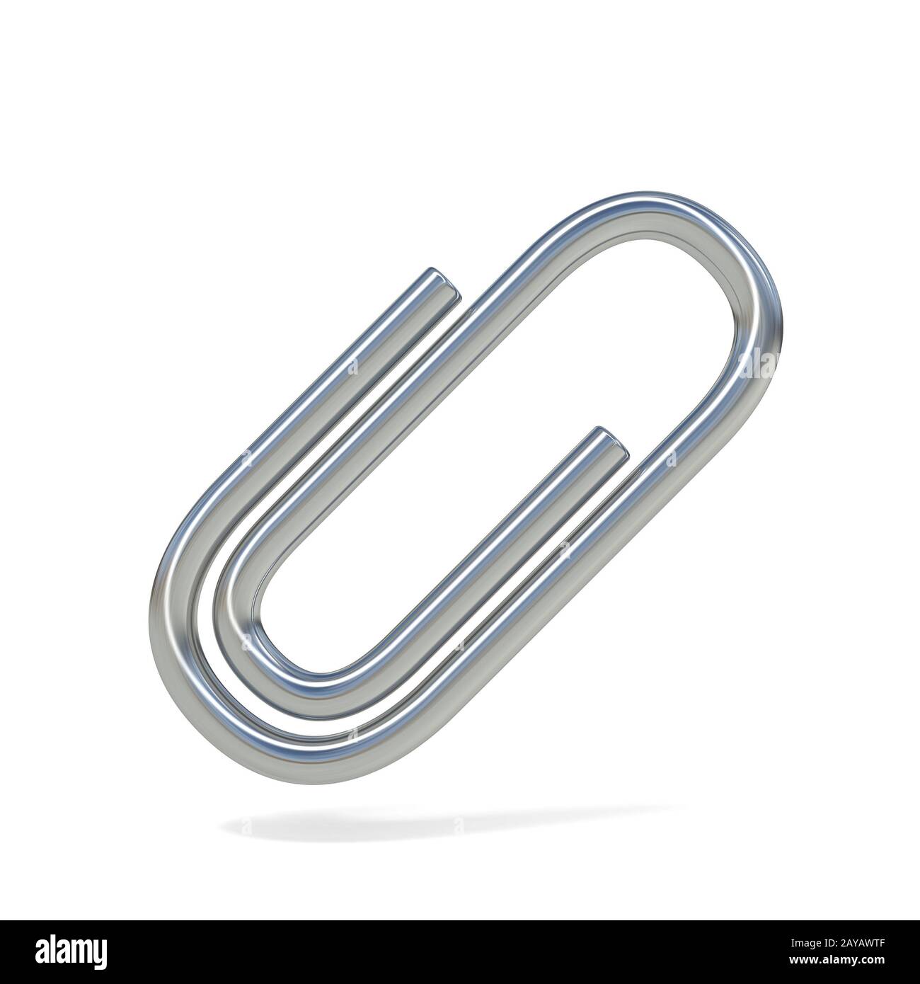 Paper clip. 3D Stock Photo - Alamy