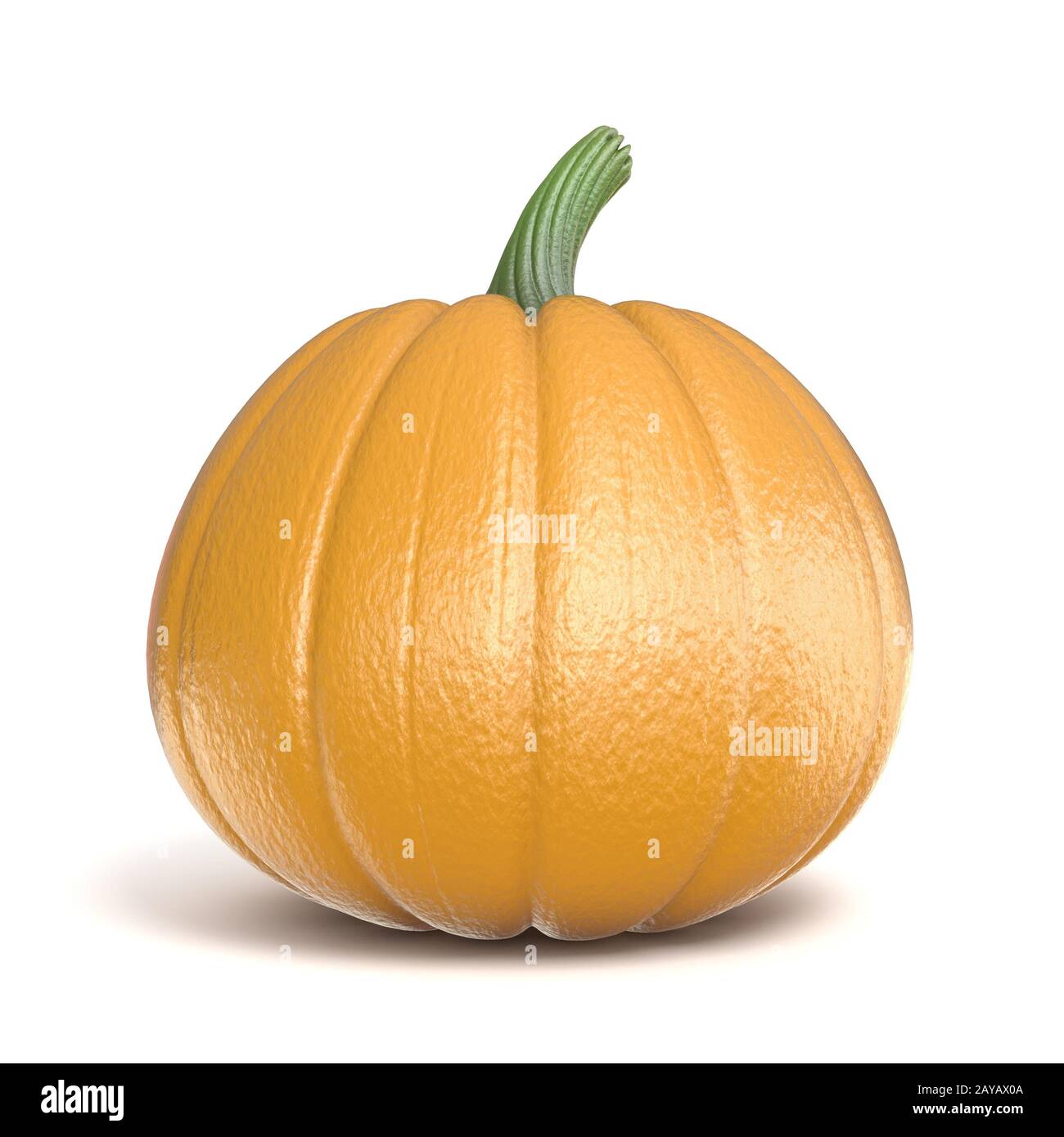 Pumpkin 3D render illustration Stock Photo - Alamy