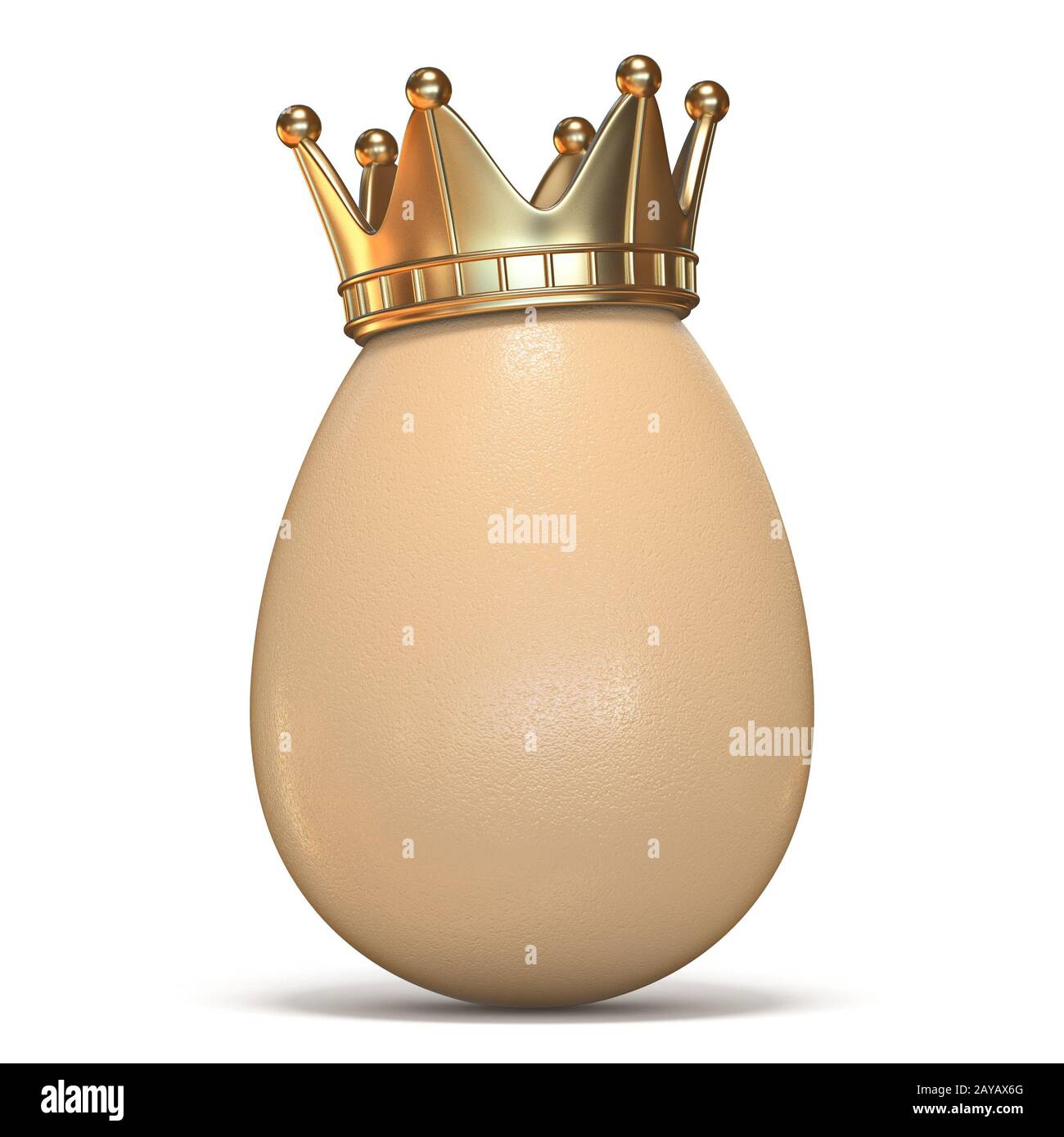 Gold crowned Cut Out Stock Images & Pictures - Alamy
