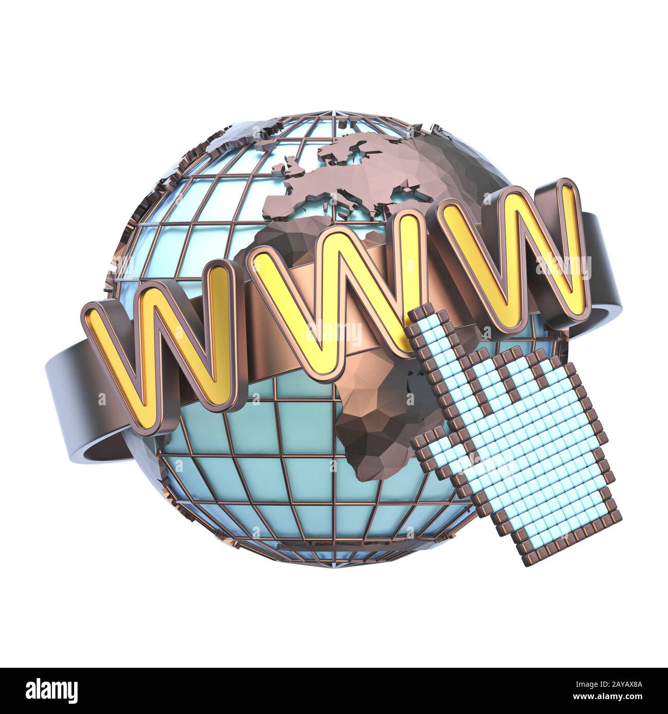 Earth globe 3d hi-res stock photography and images - Alamy