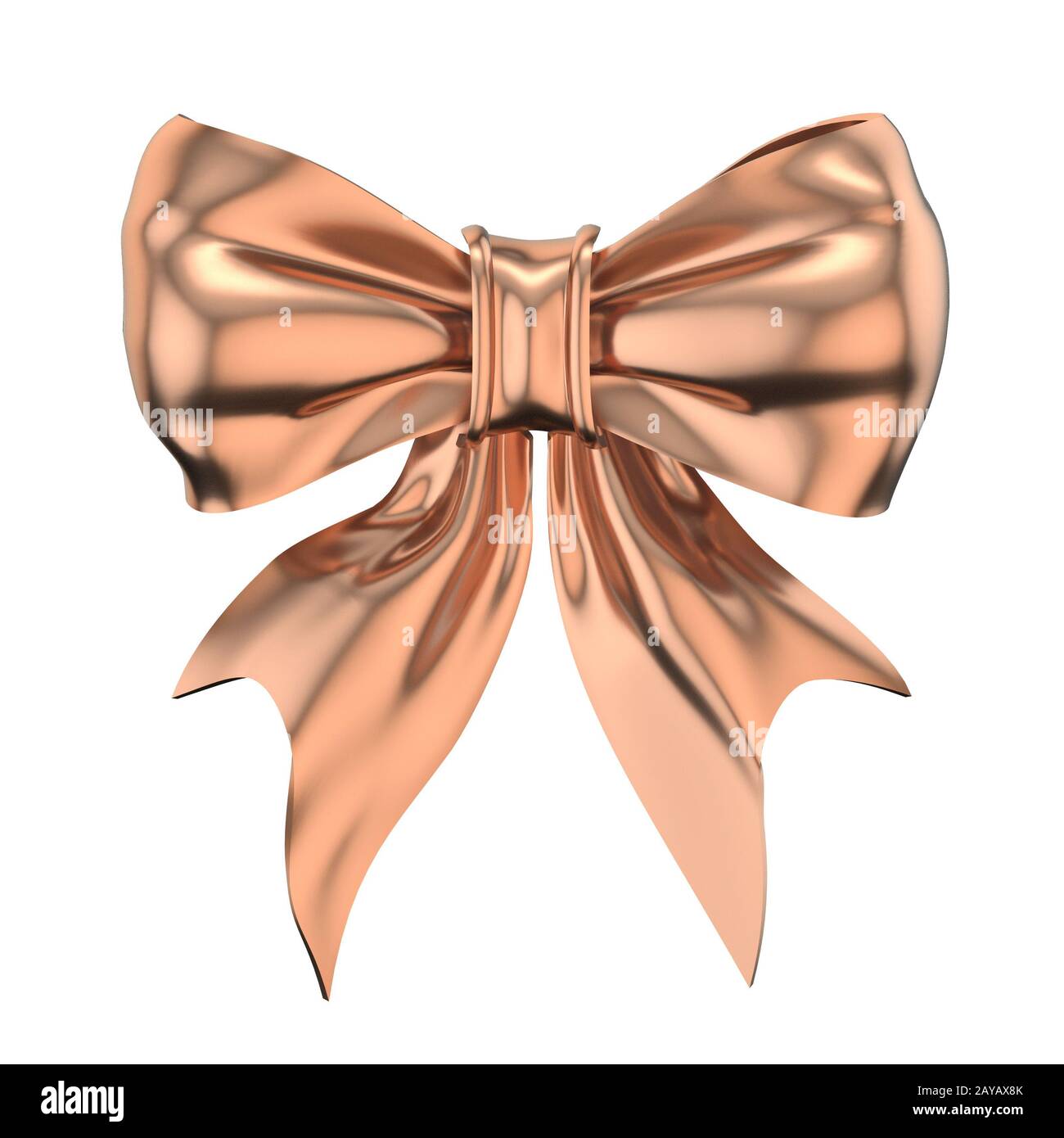 Bronze bow Cut Out Stock Images & Pictures - Alamy