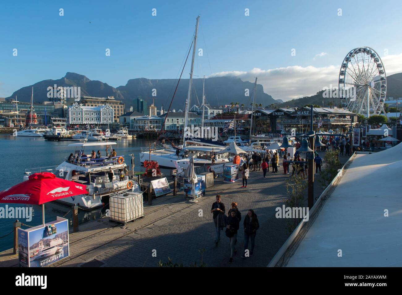 View of the Old Port Captain's Building (1904), clock tower and the ...