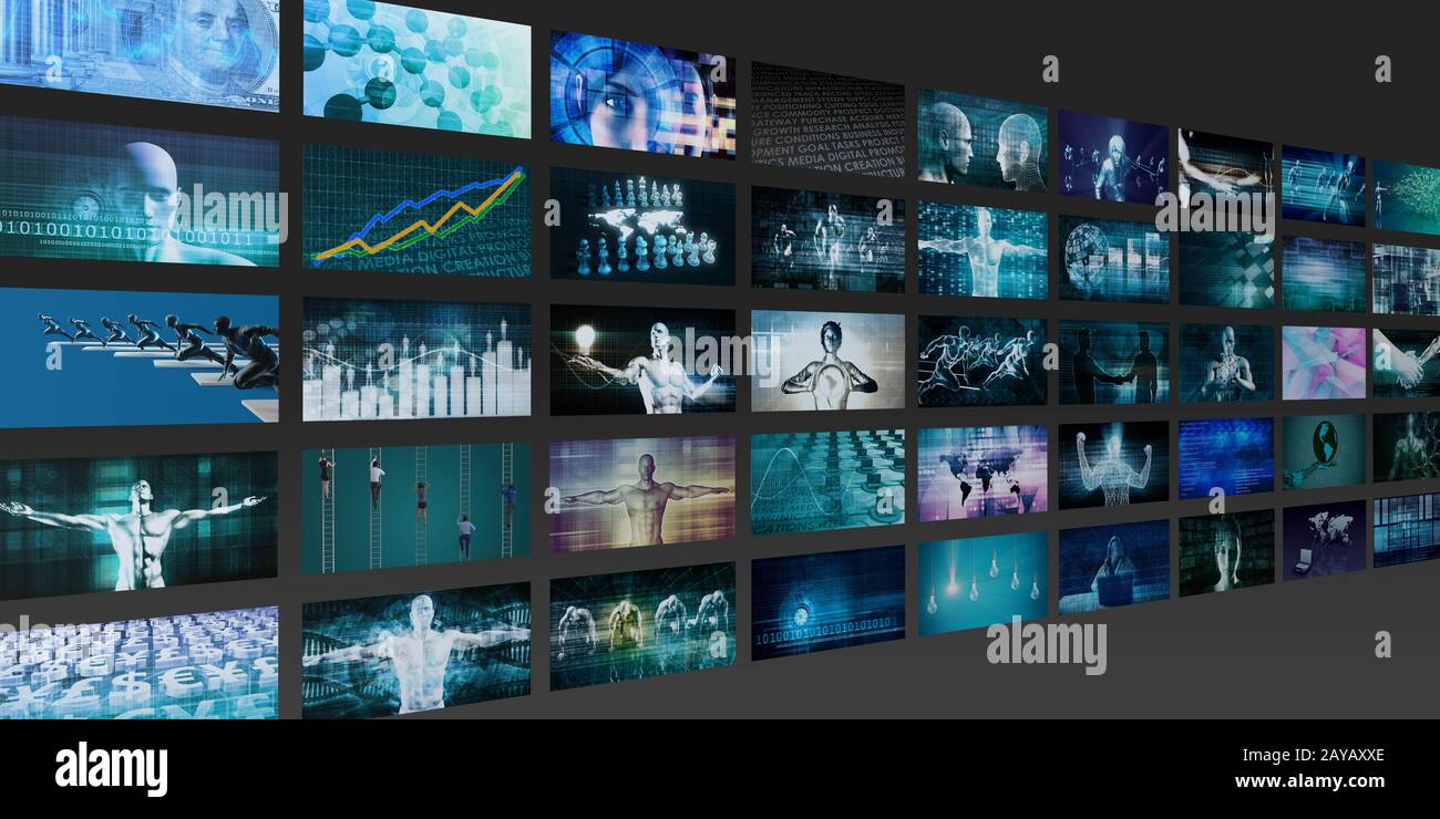 Technology Network System Stock Photo - Alamy