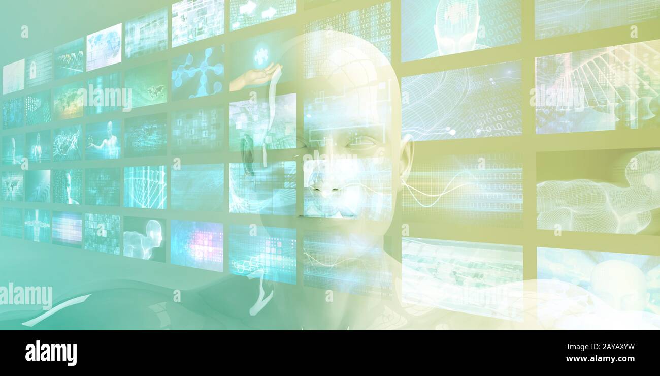 Video Wall Background Stock Photo - Alamy