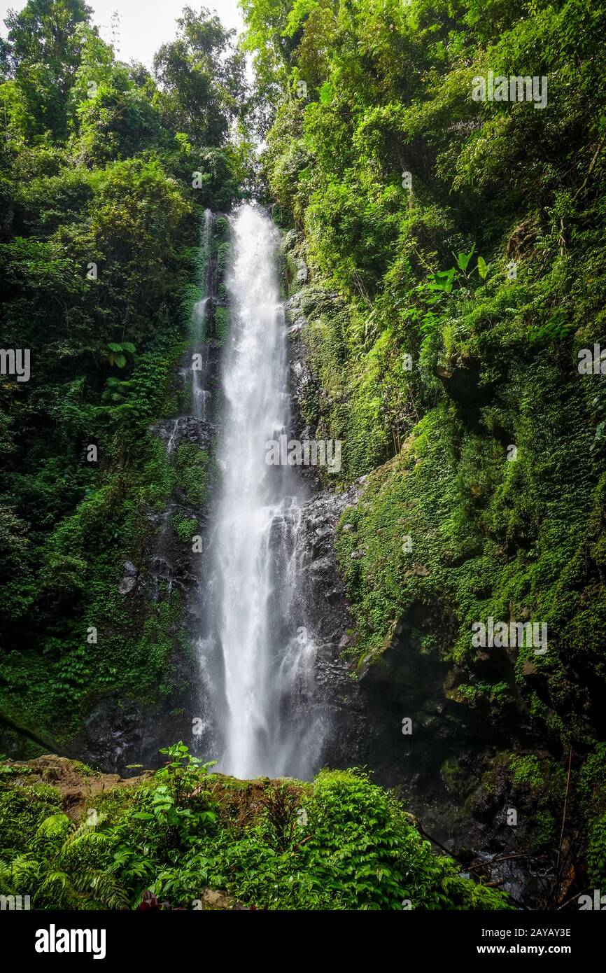 Melanting Waterfall, Munduk, Bali, Indonesia Stock Photo - Alamy