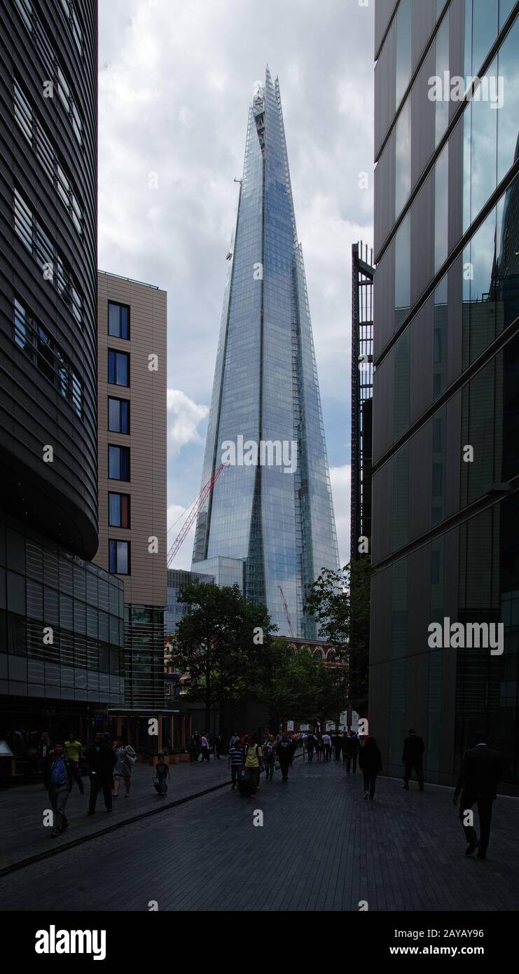 The Shard Skyscraper - London Stock Photo - Alamy