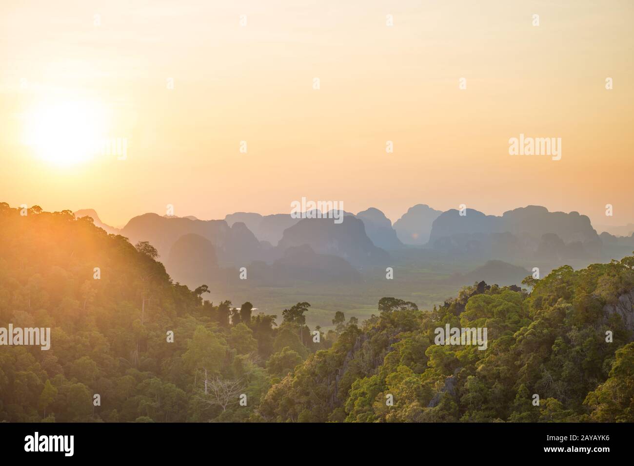 Tropical mountain ridge hi-res stock photography and images - Alamy
