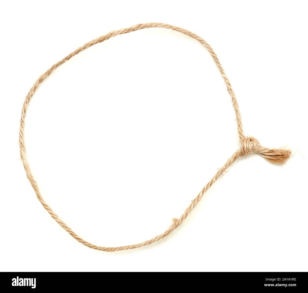 Loop rope Cut Out Stock Images & Pictures - Alamy
