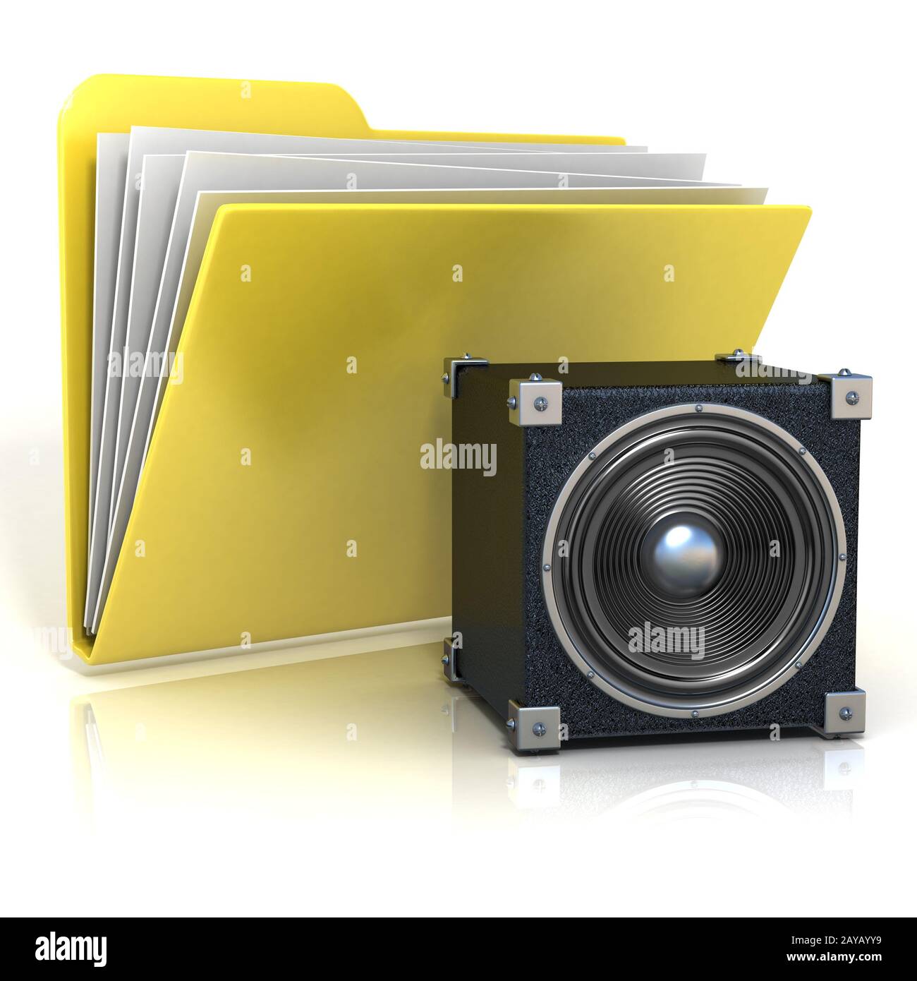 Library online folder icon hi-res stock photography and images - Alamy