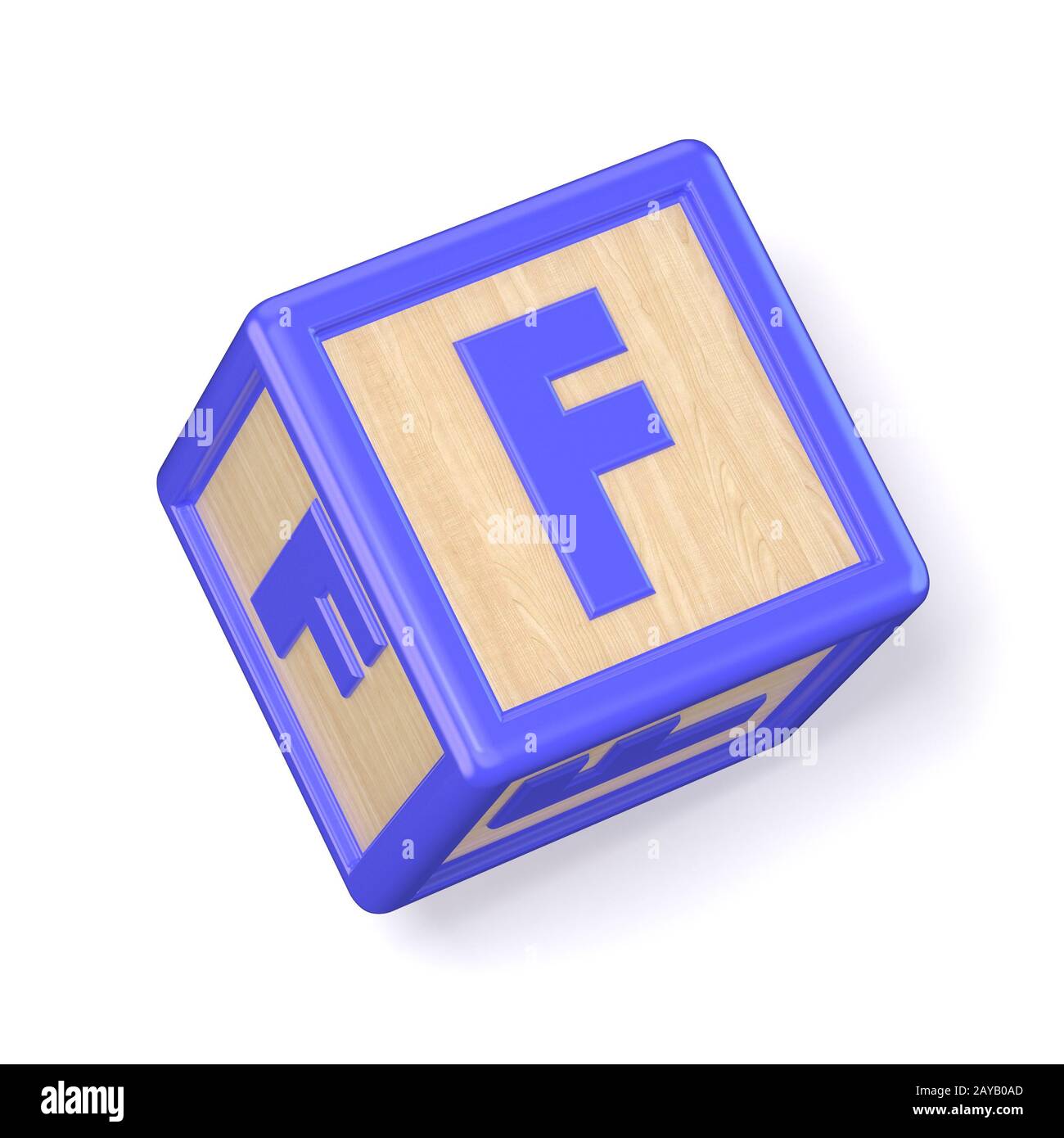 Wooden block f hi-res stock photography and images - Alamy