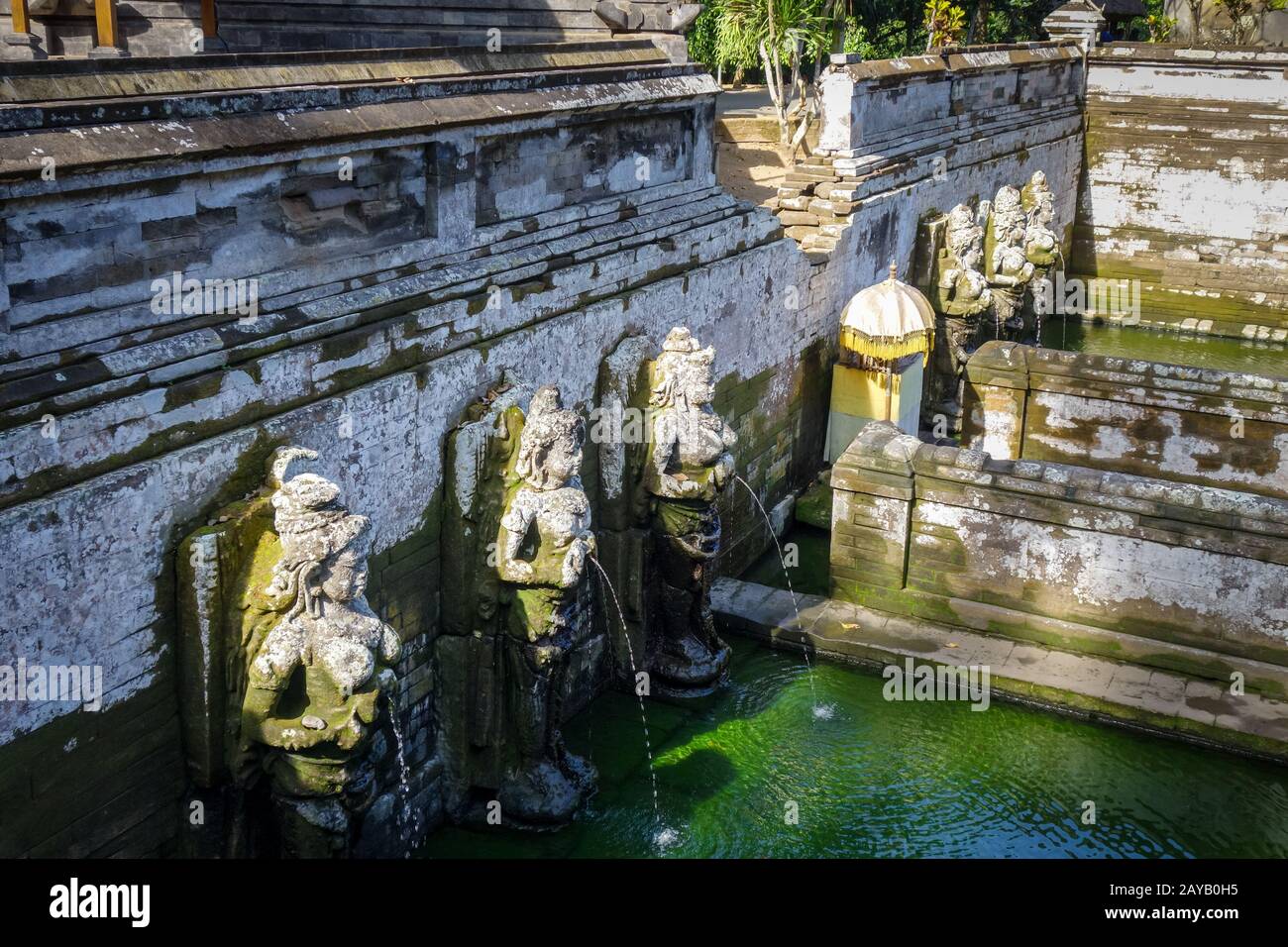 Bathing temple in Goa Gajah elephant cave, Ubud, Bali, Indonesia Stock Photo - Alamy