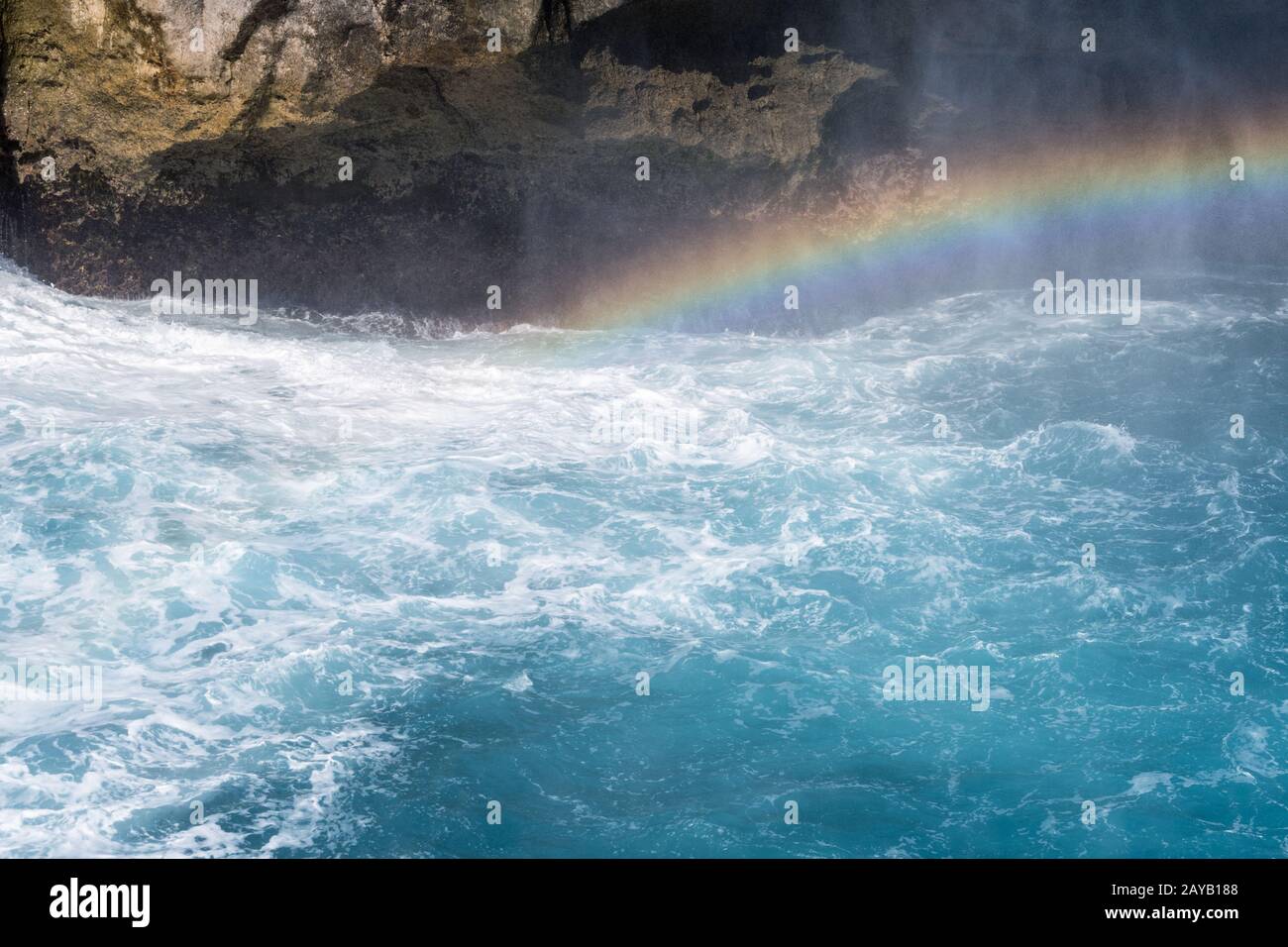 beautiful blue dream island landscape Stock Photo - Alamy