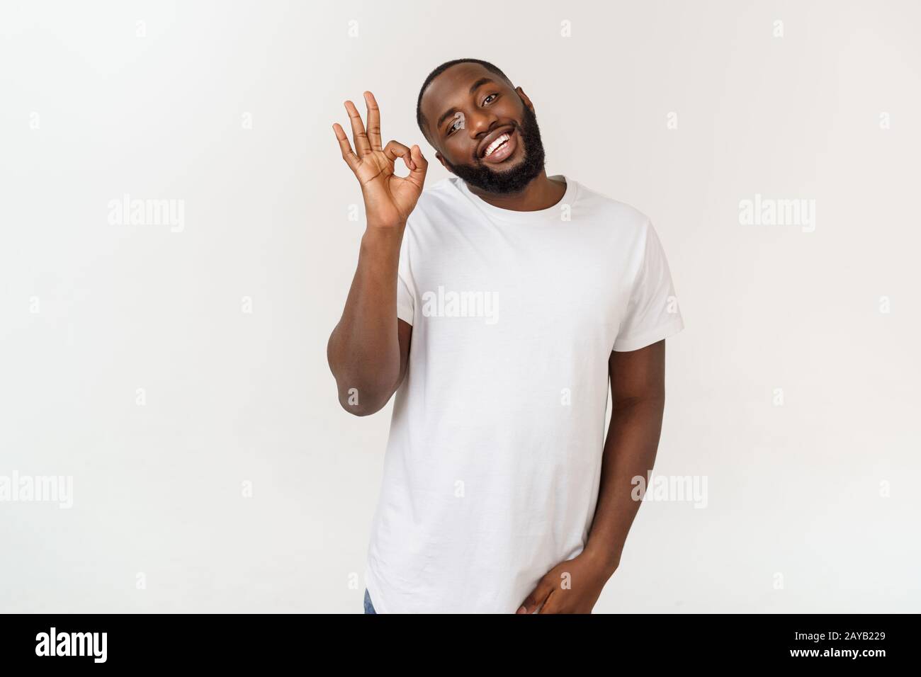 Ok hand sign african hi-res stock photography and images - Alamy