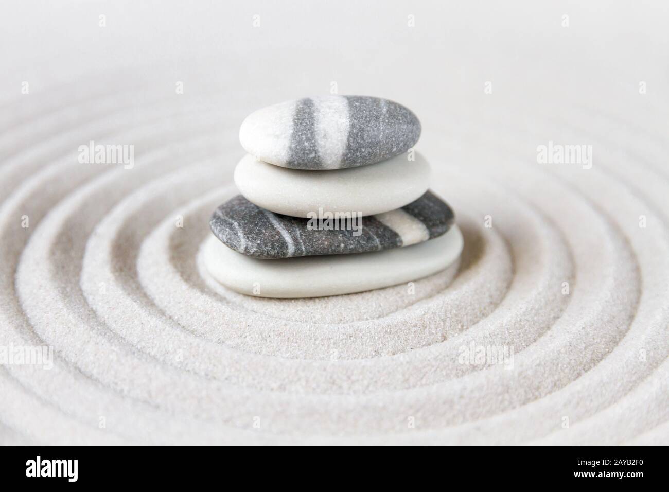 Zen japanese garden background Stock Photo - Alamy