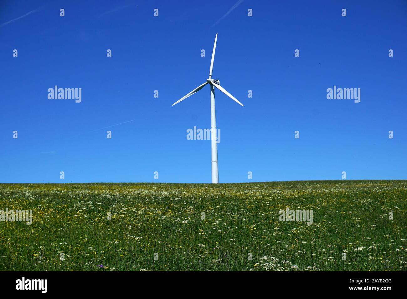 wind turbines; wind power; wind energy; energy production Stock Photo ...
