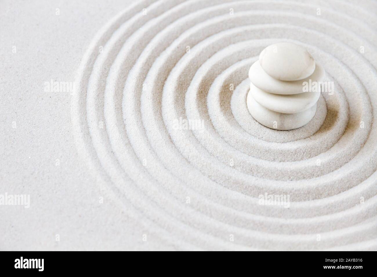 Zen japanese garden background Stock Photo - Alamy