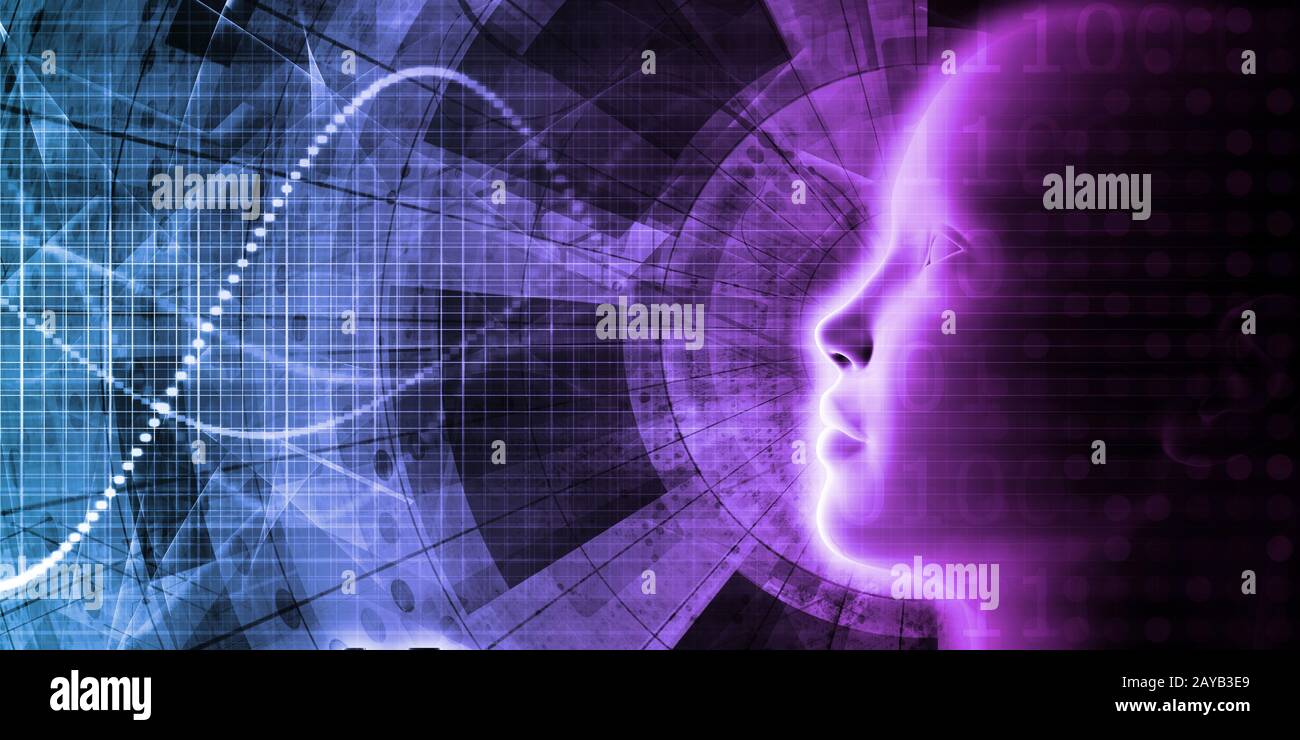 Artificial Intelligence Evolution Stock Photo - Alamy