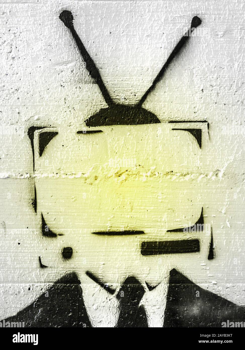 man-with-tv-screen-instead-of-head-stock-photo-alamy