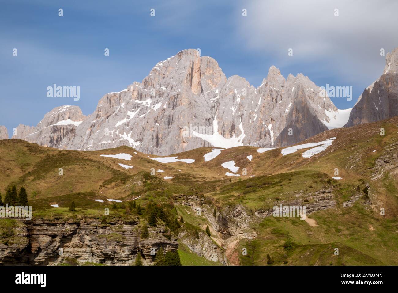 Mountain landscape in the Alps Stock Photo - Alamy