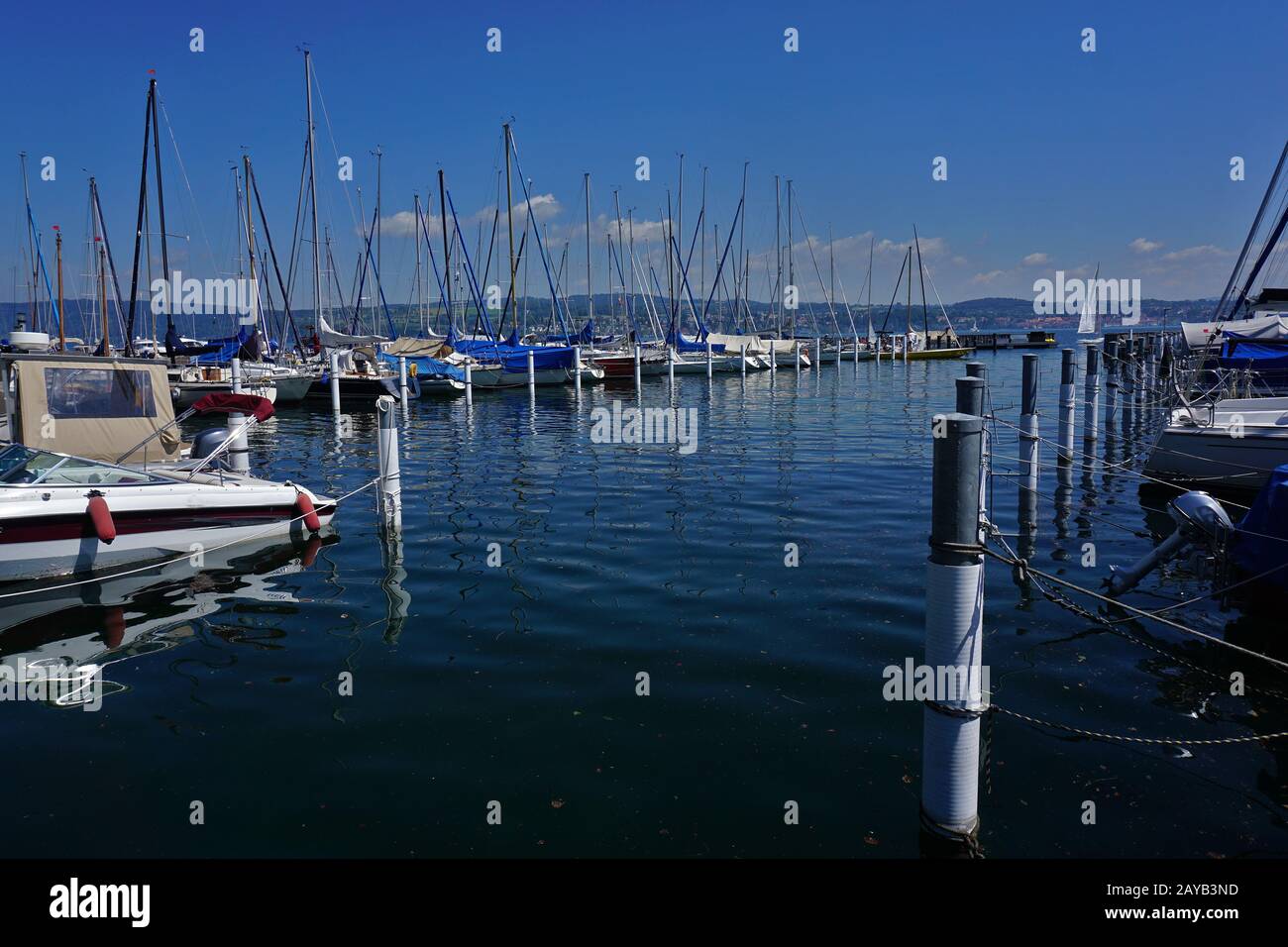 Lake Constance, yachts and boats Stock Photo - Alamy