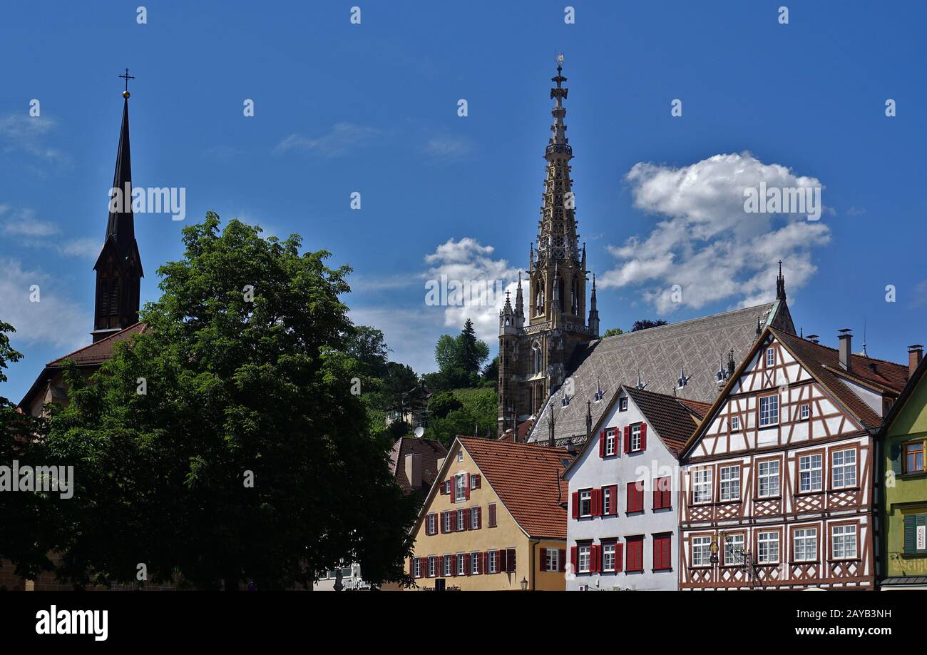 Churches in Esslingen, Germany Stock Photo - Alamy