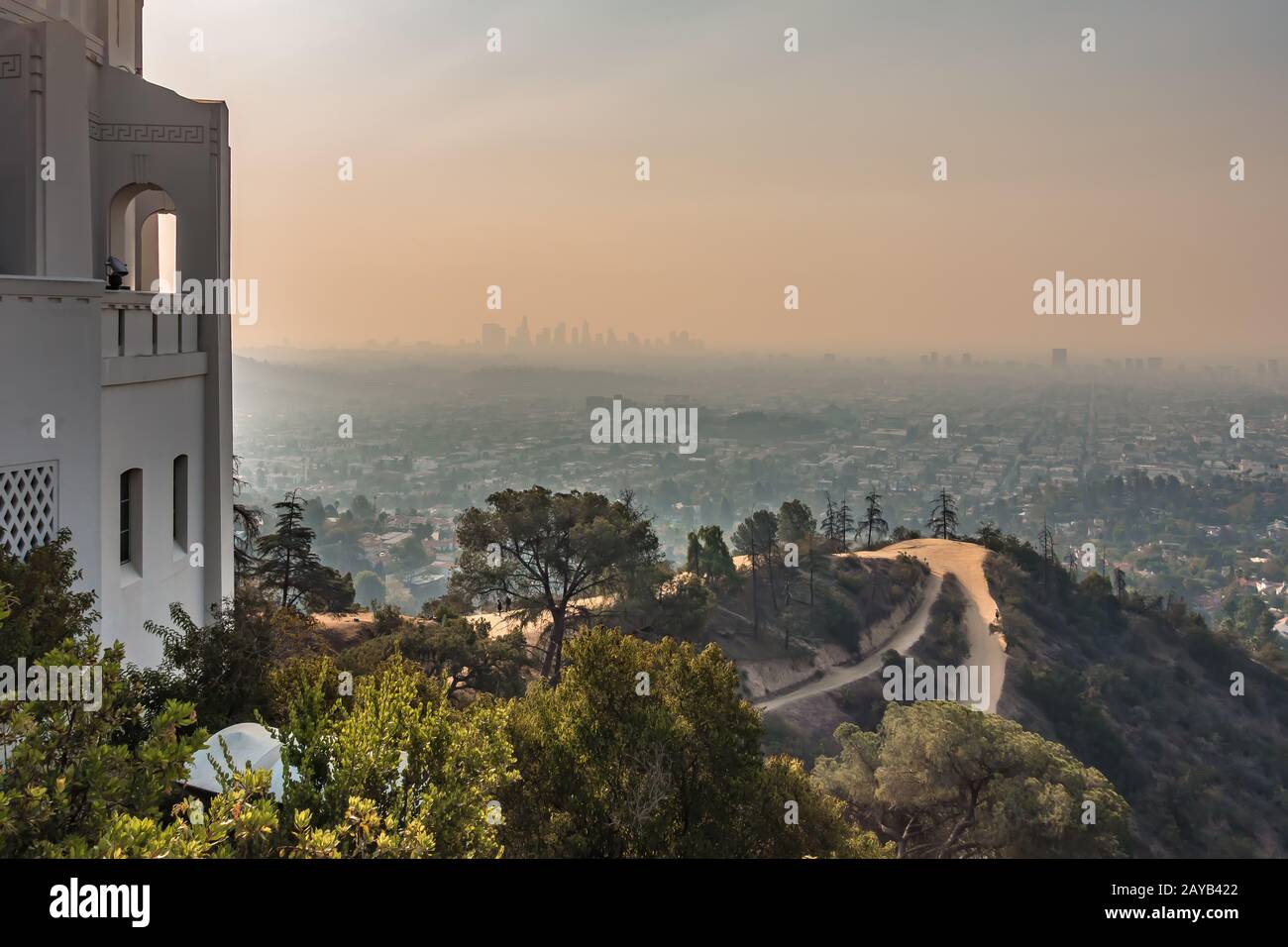 Famous Griffith observatory in Los Angeles california Stock Photo - Alamy