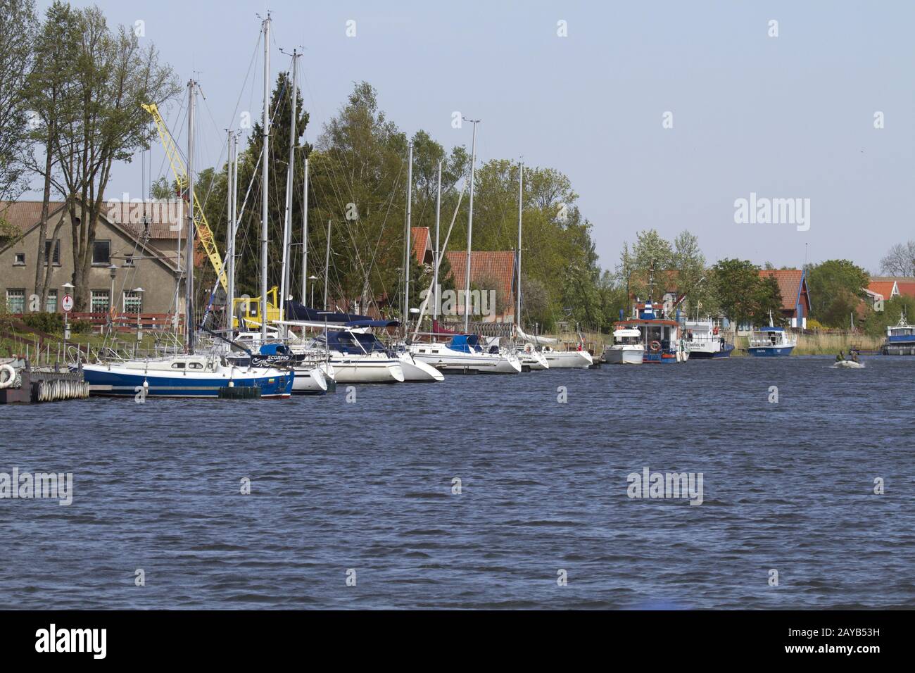 Nida lithuania harbour hi-res stock photography and images - Alamy
