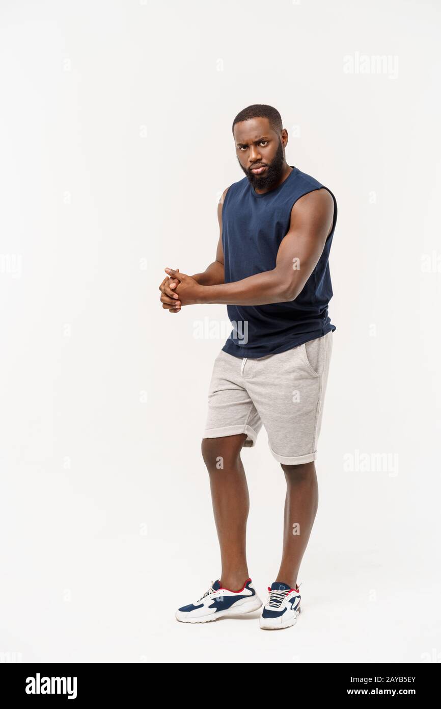 Sporty young guy cutout hi-res stock photography and images - Alamy