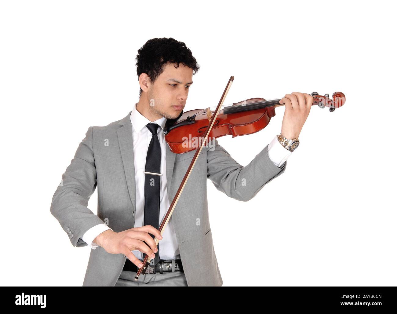 Violin close up string bow hi-res stock photography and images - Alamy