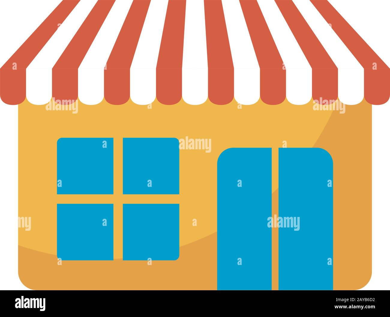 store front facade isolated icon Stock Vector Image & Art - Alamy