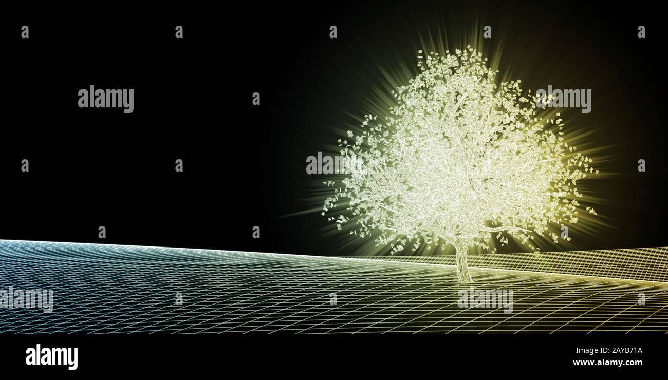 Futuristic Science Research Stock Photo - Alamy