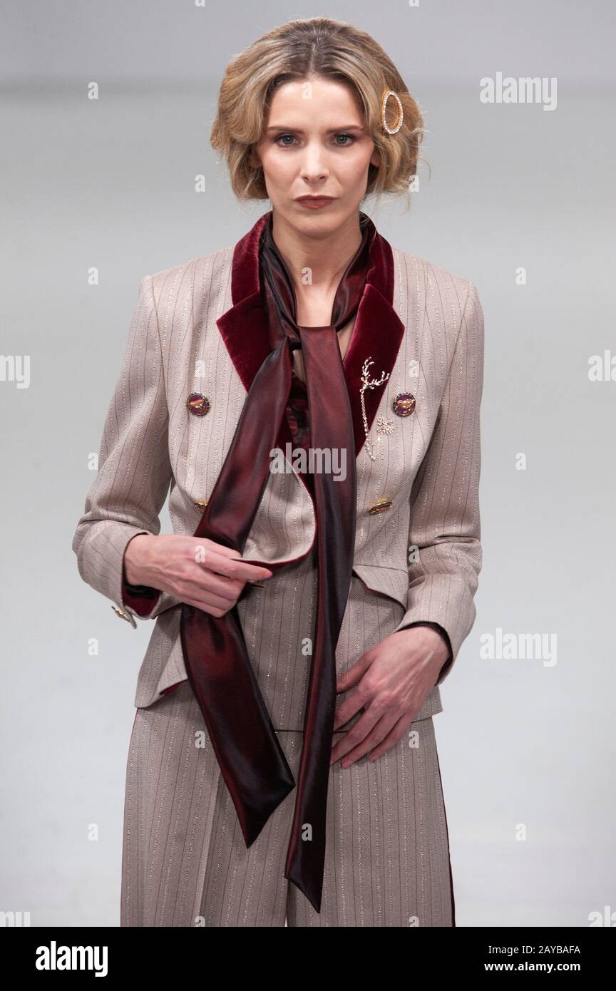 Rohmir AW20 Catwalk Show during London Fashion Week at Fashion Scout ...