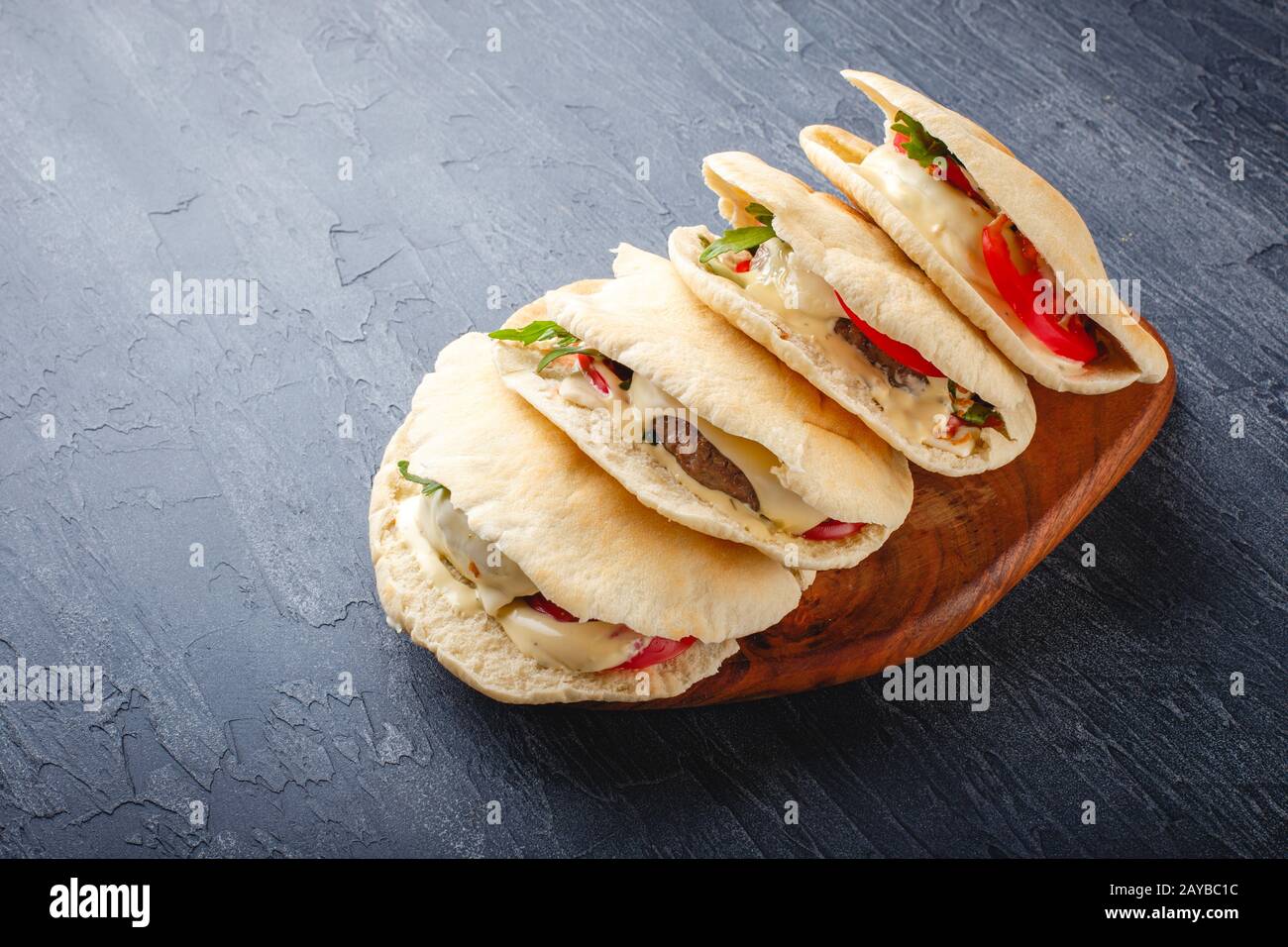 Herb pita bread hi-res stock photography and images - Alamy