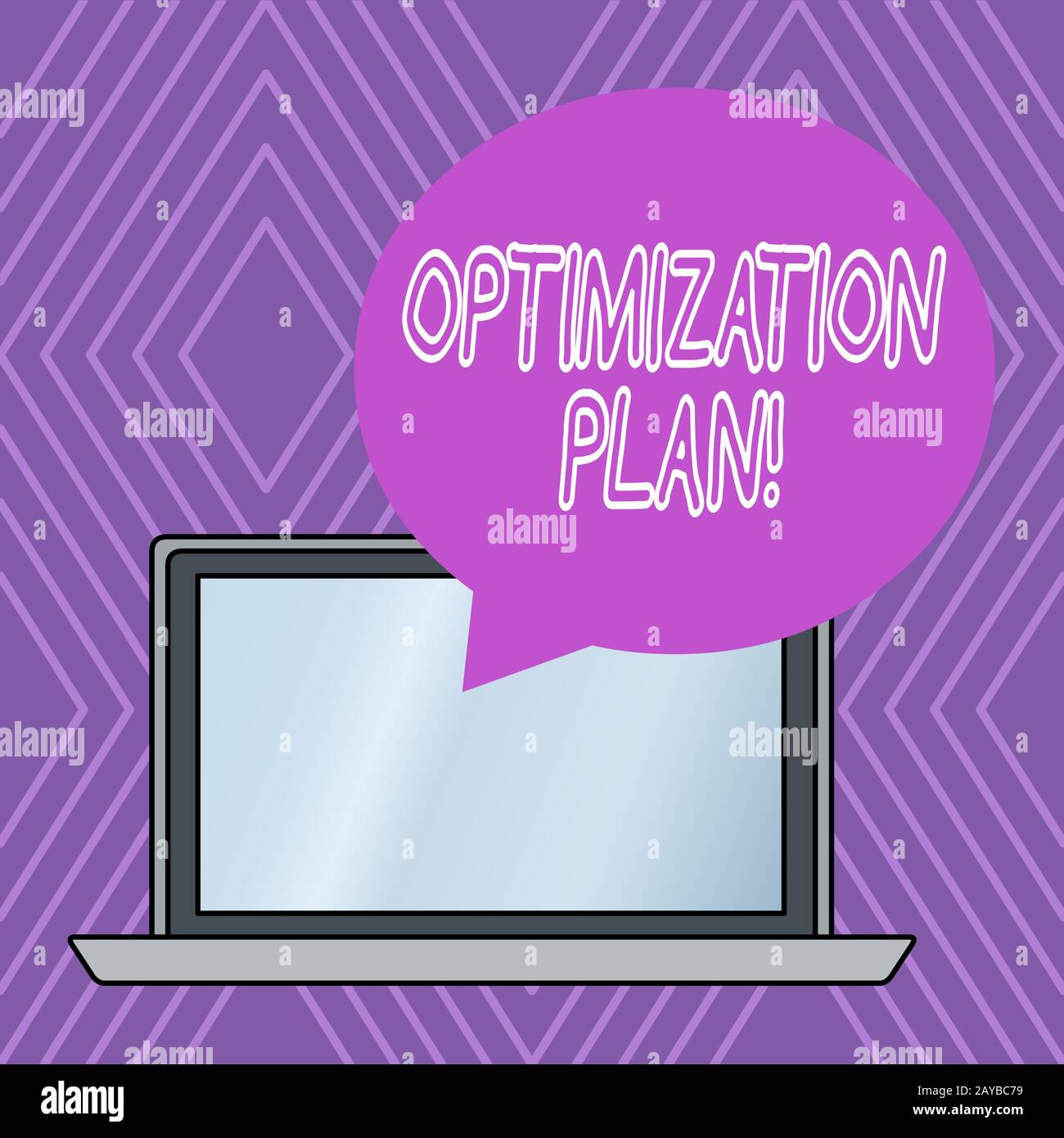 Writing note showing Optimization Plan. Business photo showcasing ...