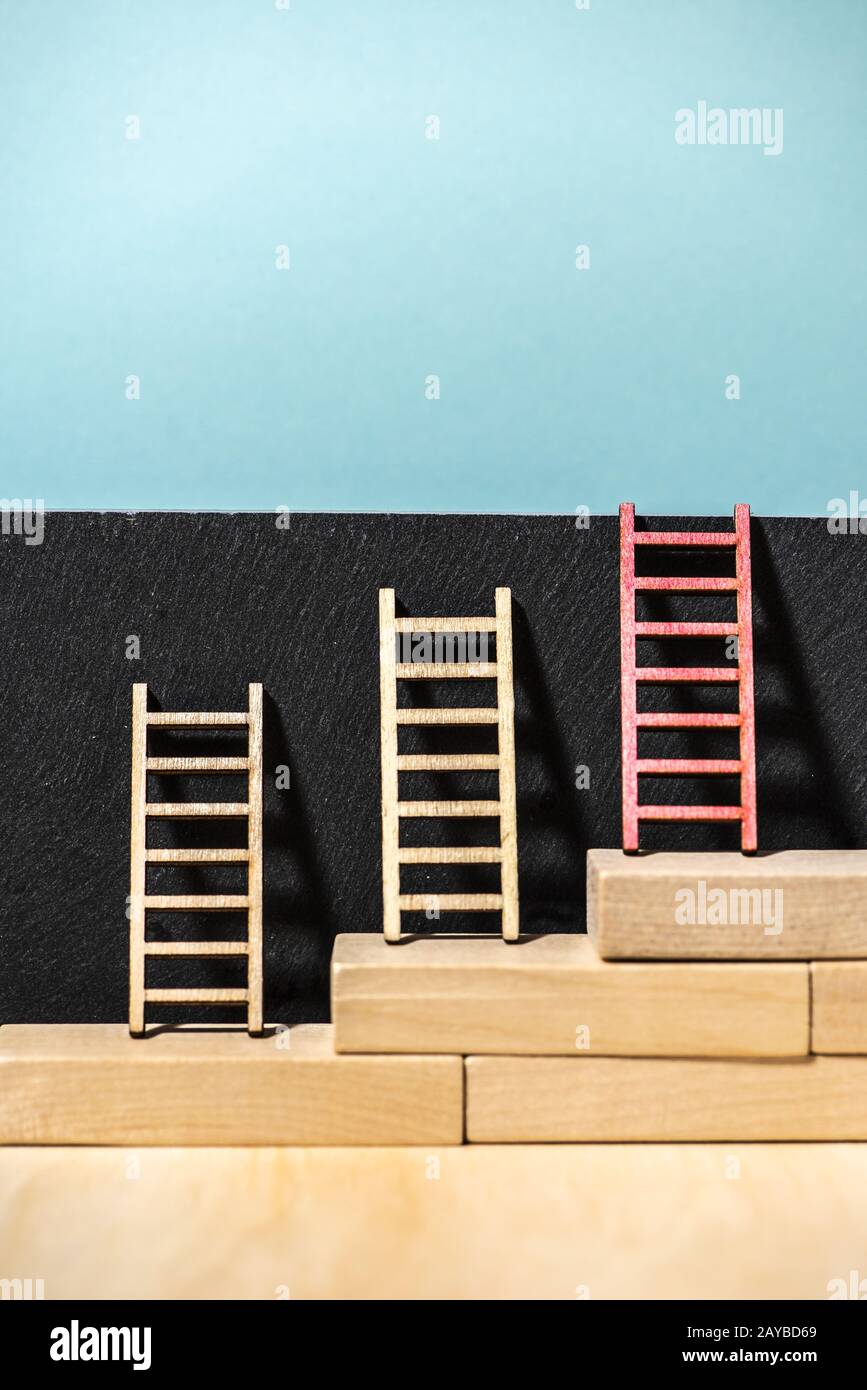Opportunity concept ladders hi-res stock photography and images - Alamy