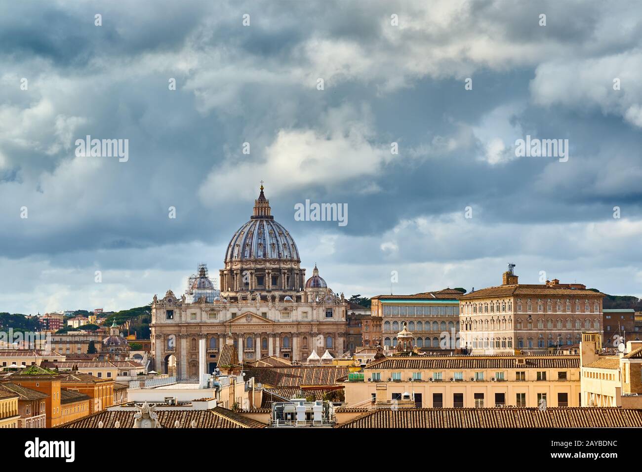 St. Peter's cathedral in Vatican Stock Photo - Alamy