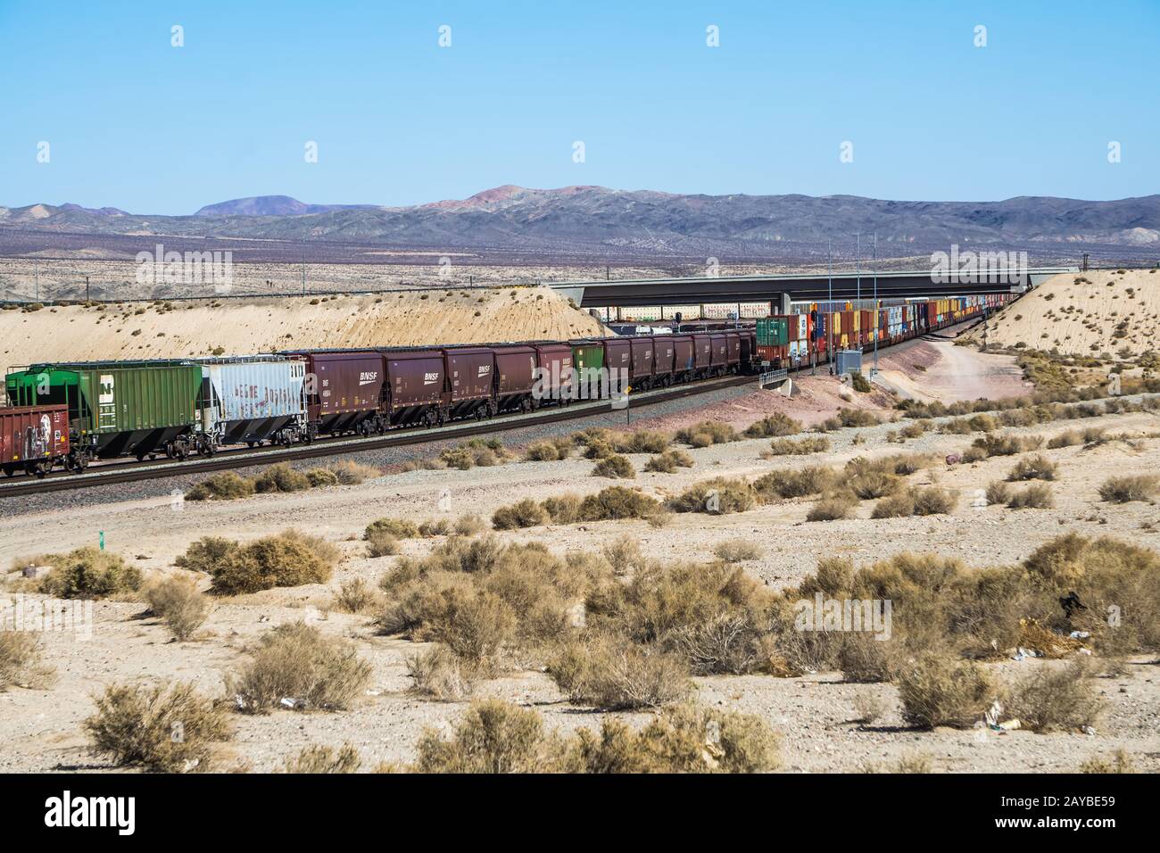 scenes on old route 66 in california Stock Photo - Alamy