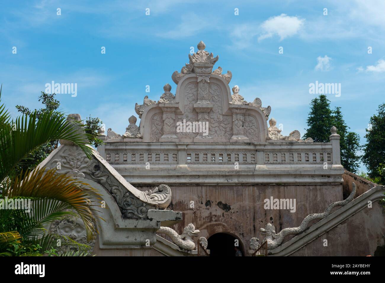 The entrance to the Taman Sari Water Castle in Yogyakarta, Java, Indonesia Stock Photo - Alamy
