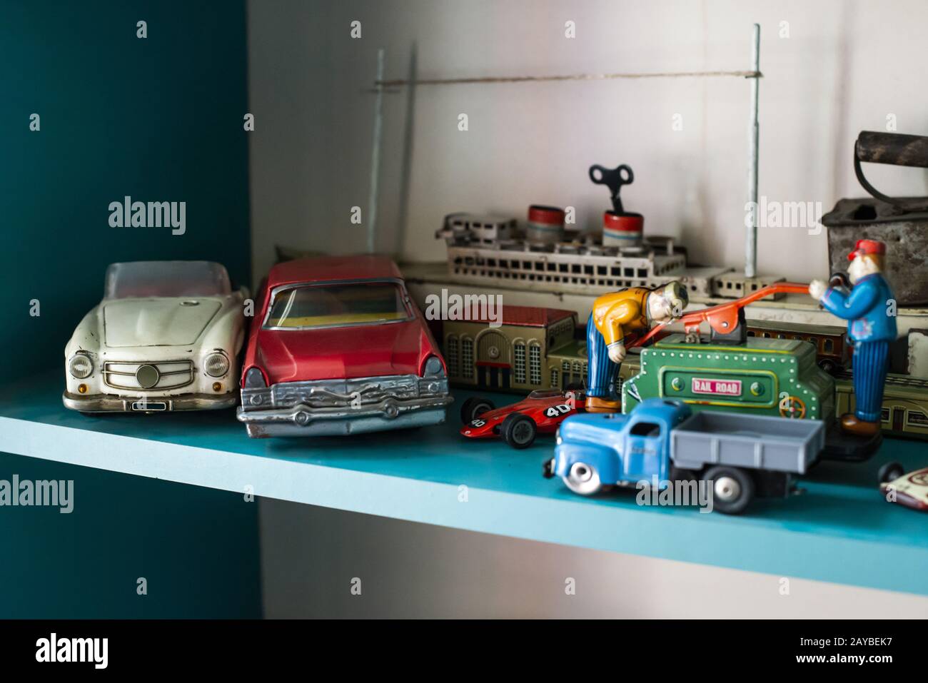 Toys on shelf hi-res stock photography and images - Alamy