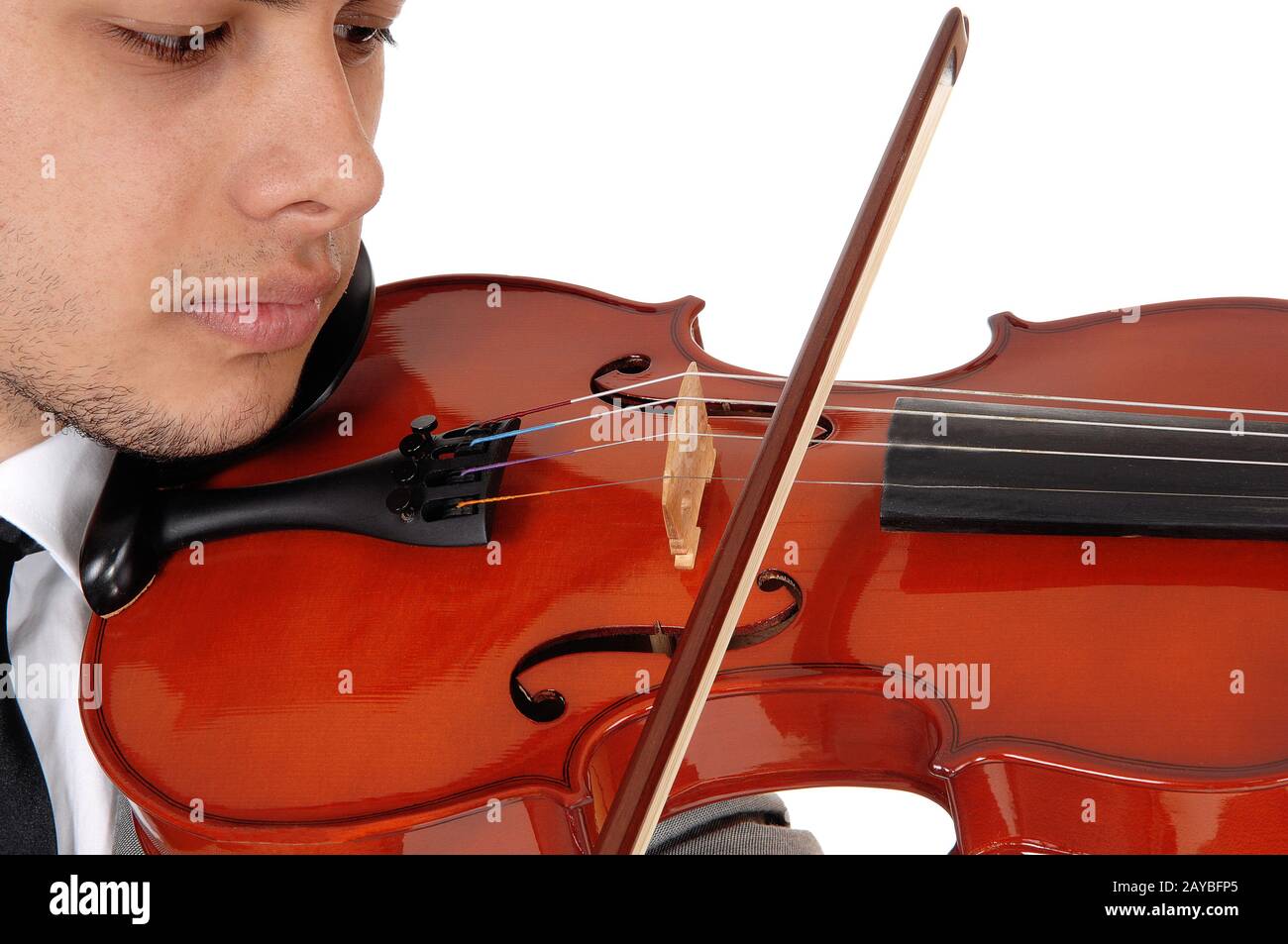 Man playing violin hi-res stock photography and images - Alamy