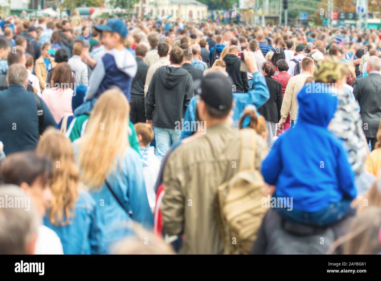 Crowd of people Stock Photo - Alamy