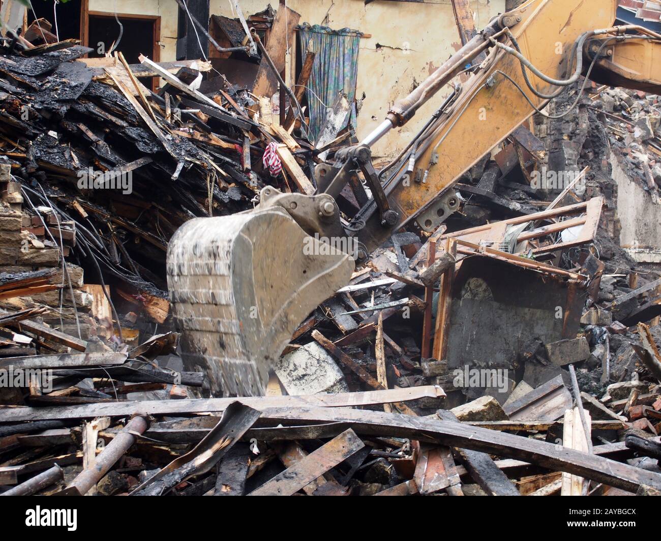 Hydraulic demolition machine hi-res stock photography and images - Alamy