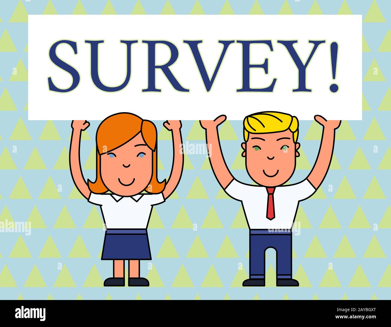 Text sign showing Survey. Conceptual photo research method used for ...