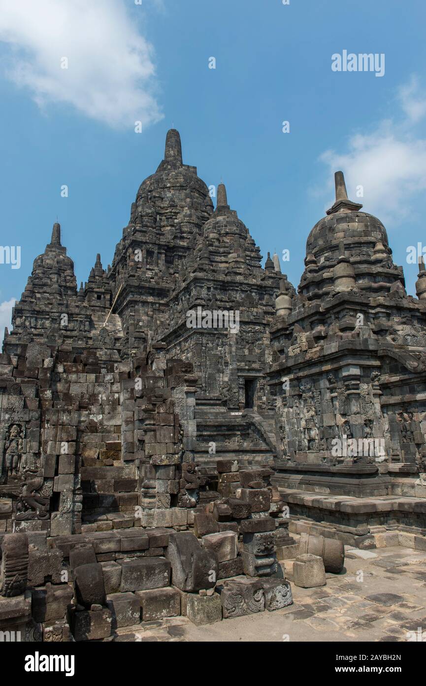 The Sewu Temple (Candi Sewu) (part of Prambanan UNESCO World Heritage ...