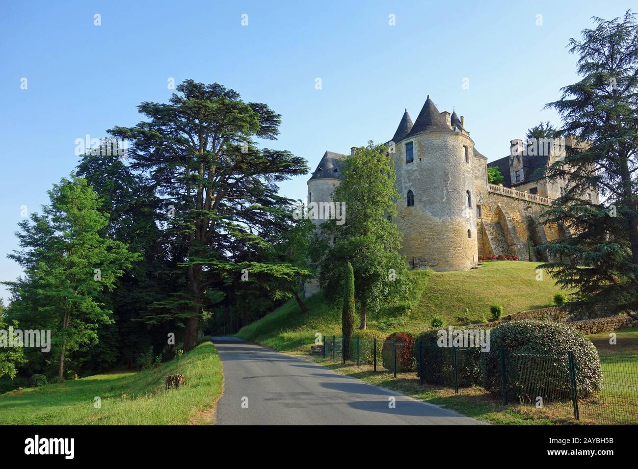 Castelnaud Fayrac in France Stock Photo - Alamy