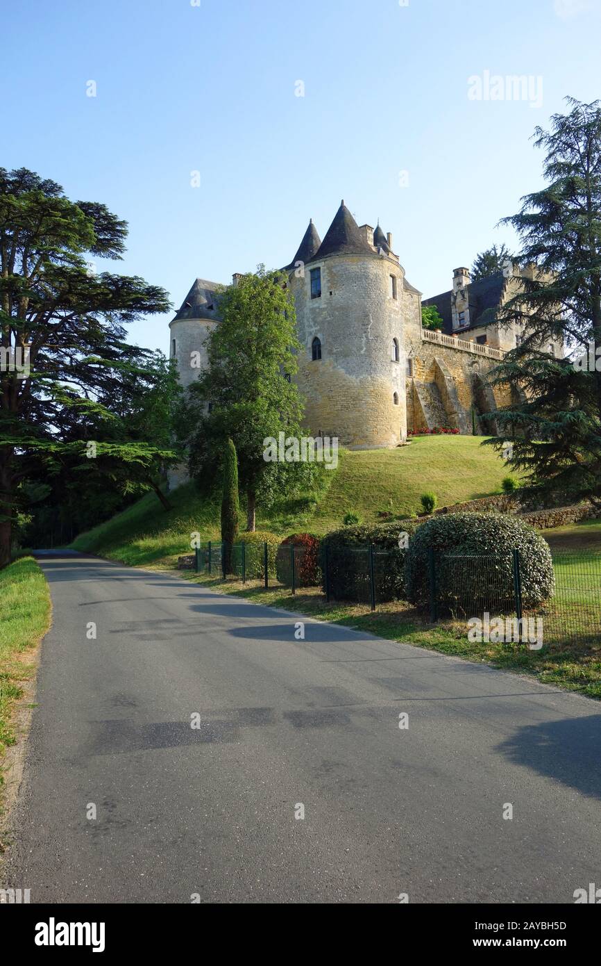 Castelnaud Fayrac in France Stock Photo - Alamy